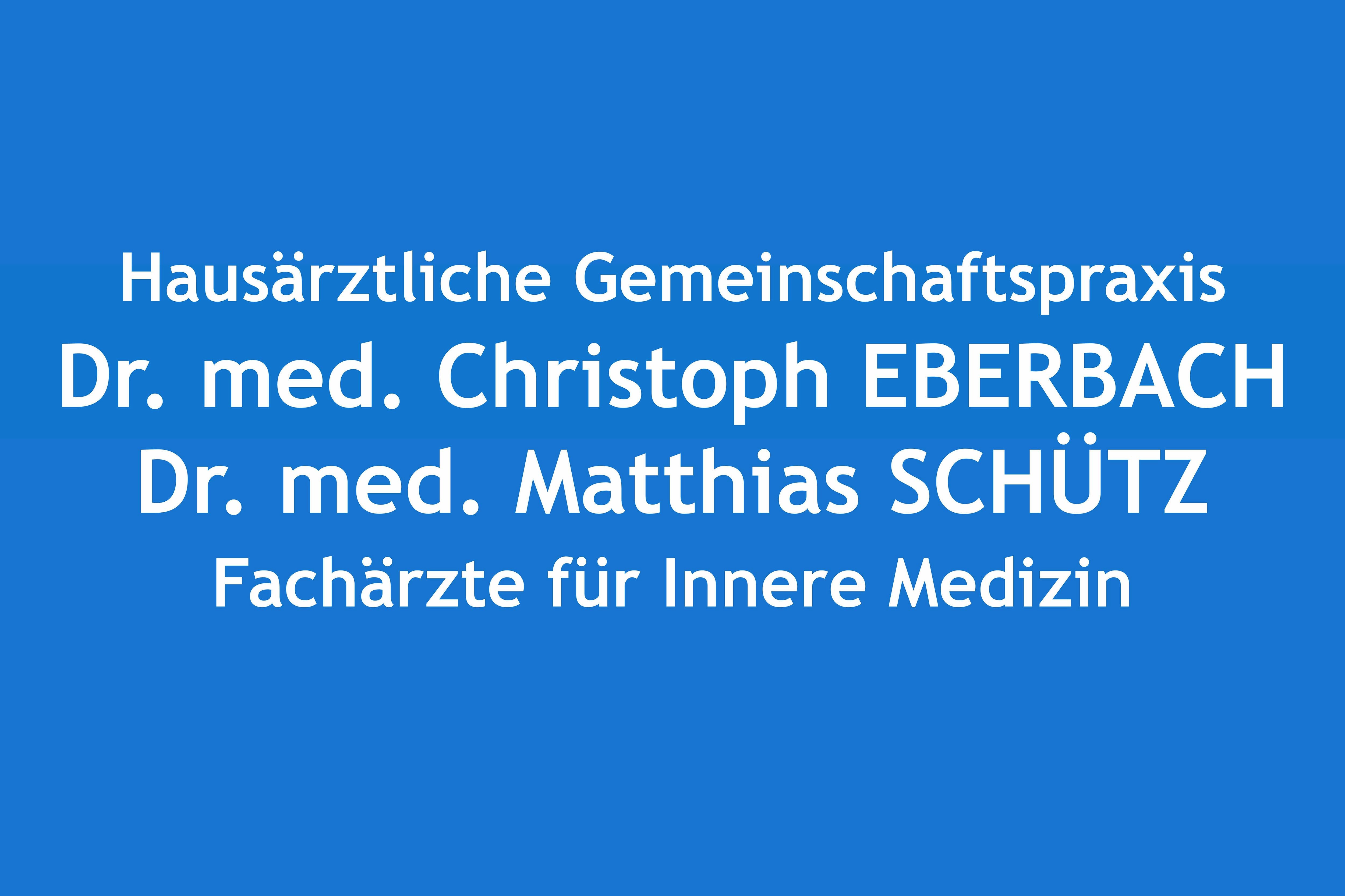 Praxis Dr. Eberbach & Dr Schütz / Fachärzte für Innere Medizin ...